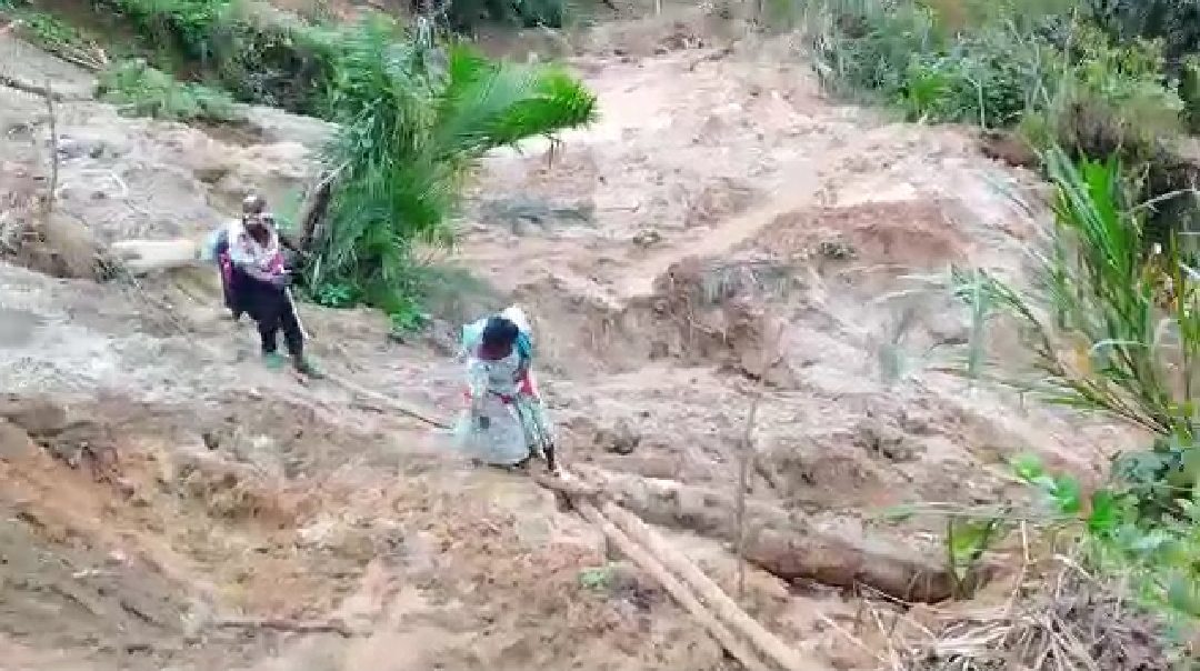 Kupe-Muanenguba: Njungo villagers cut-off after landslide damaged road ...